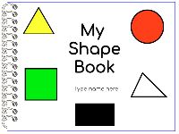 My Shape Book - Wixie