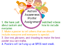 Autism Awareness Poster - Wixie