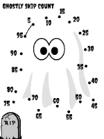 Ghostly Skip Counting - Wixie