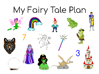 Fairy Tale Organizer - 3rd Grade - Wixie