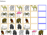 Patterns Partner Activity - Wixie