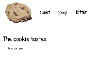 taste sentences - Wixie