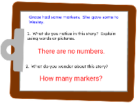 Numberless Word Problem Separate - Start Unknown - Wixie