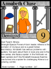 MythoMagic Cards with Demi-Gods of Percy Jackson - - Wixie